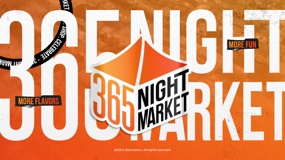 365 NIGHT MARKET — Logo & Brand Identity - 86Creative